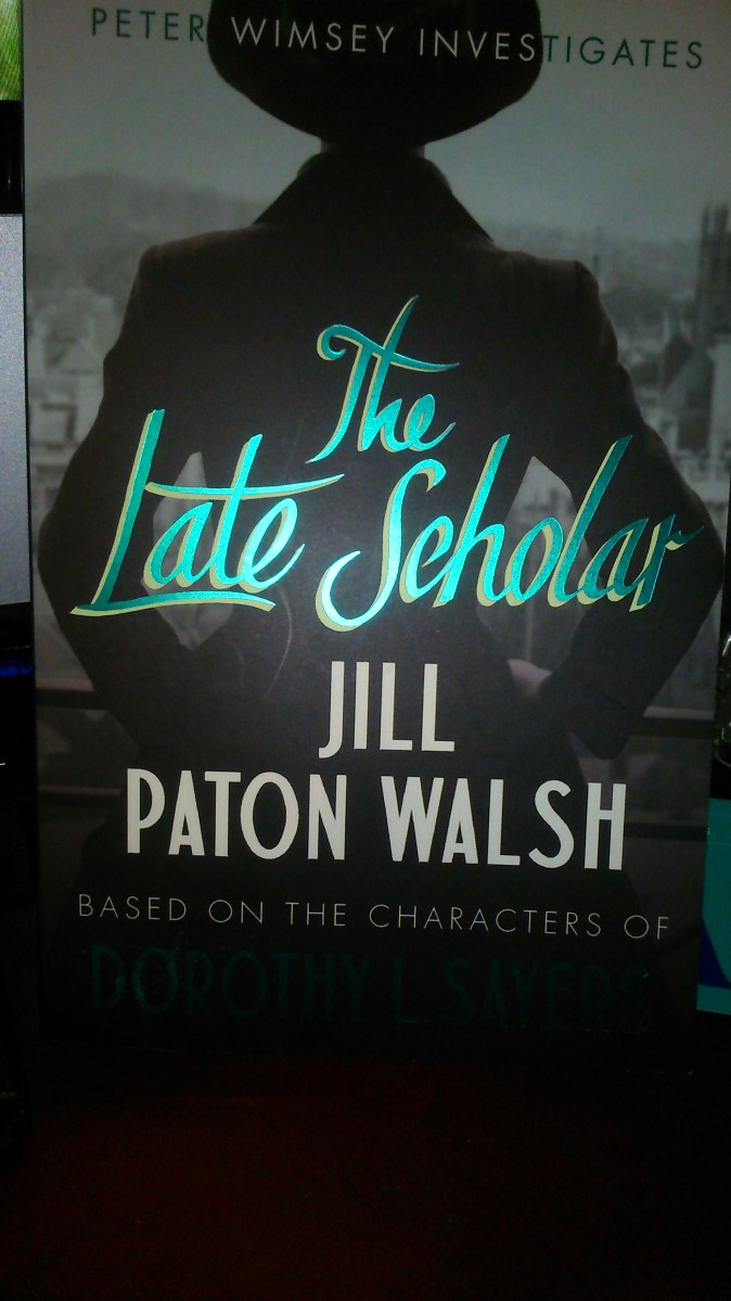 THE LATE SCHOLAR by Jill Paton Walsh | writerlywitterings